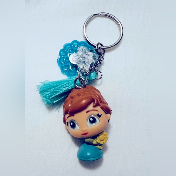 Accessories | Keychain Featuring Anna From Disney Frozen | Poshmark